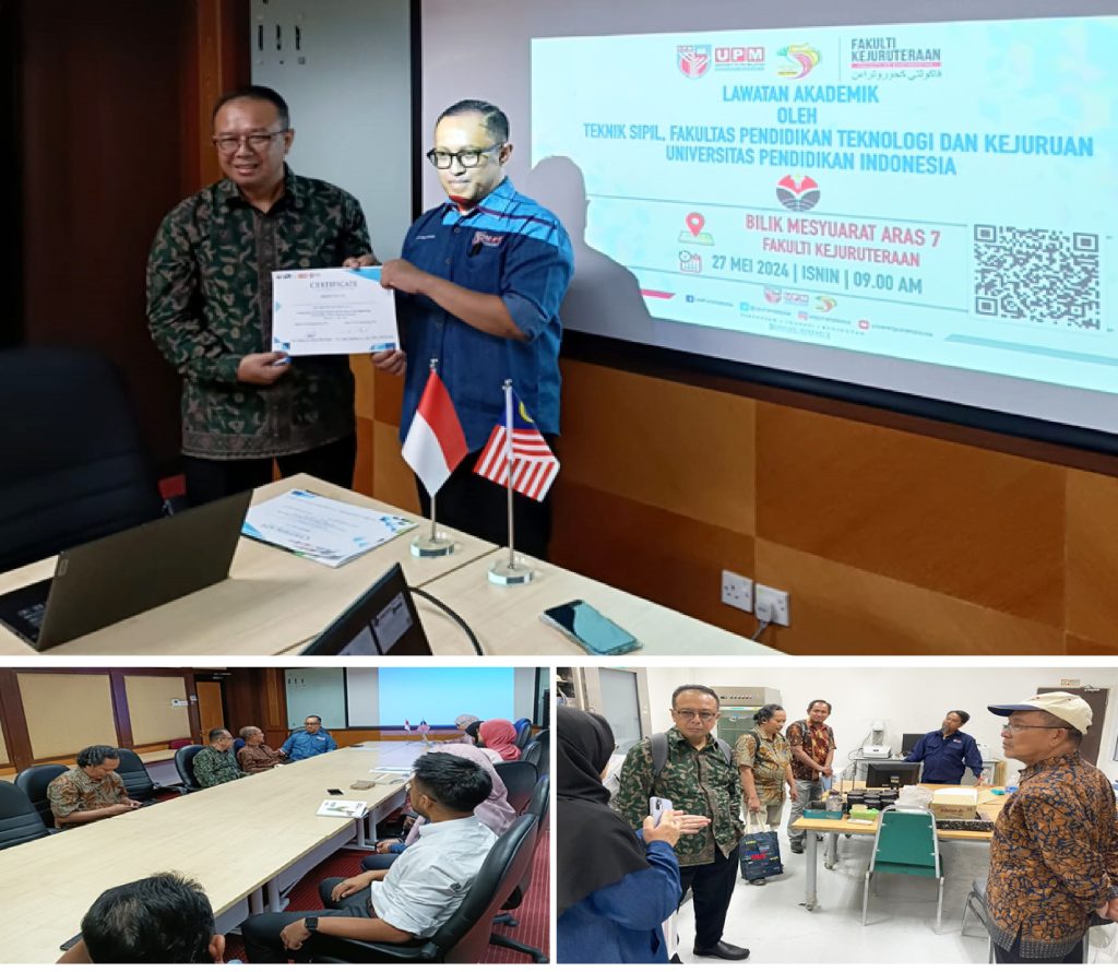 Teknik Sipil – UPI Membangun Kolaborasi Comunity Service dan Penelitian dengan Teknik Sipil UPM